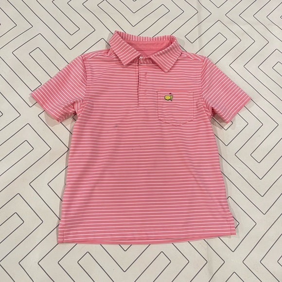 Masters | Shirts & Tops | Masters Kids Pink Striped Polo | Poshmark